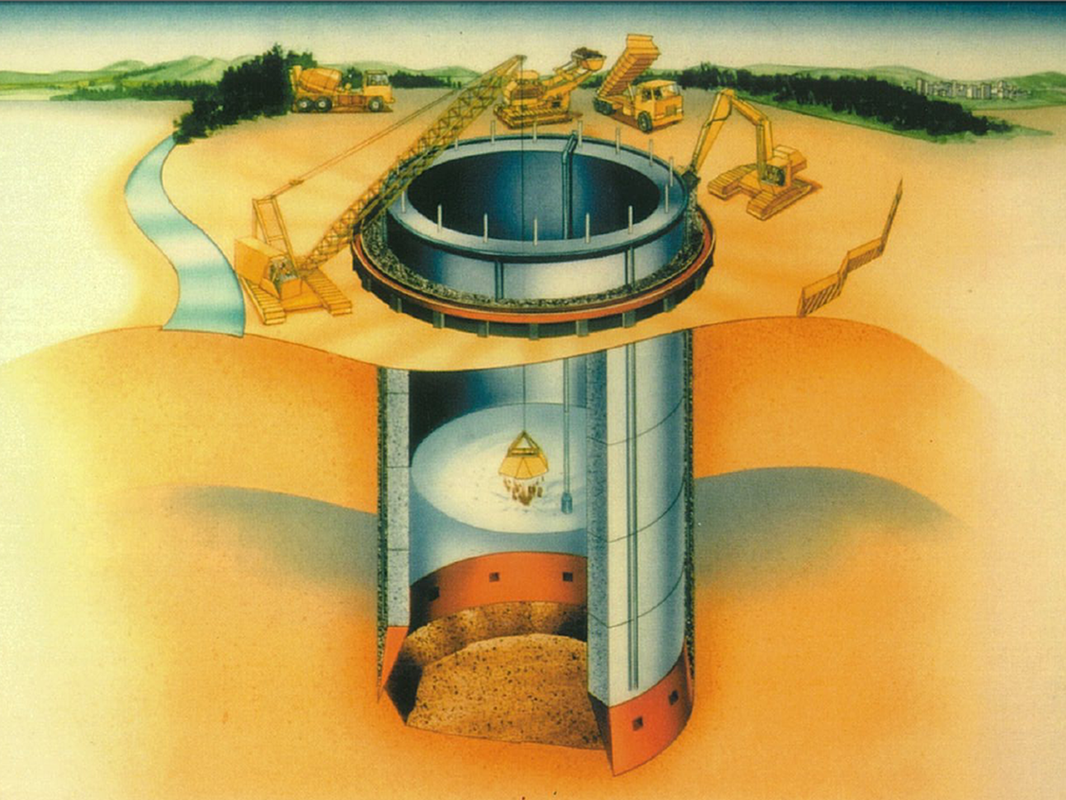 Concrete Caisson Foundation Secant/Caisson Walls – Soletanche Bachy